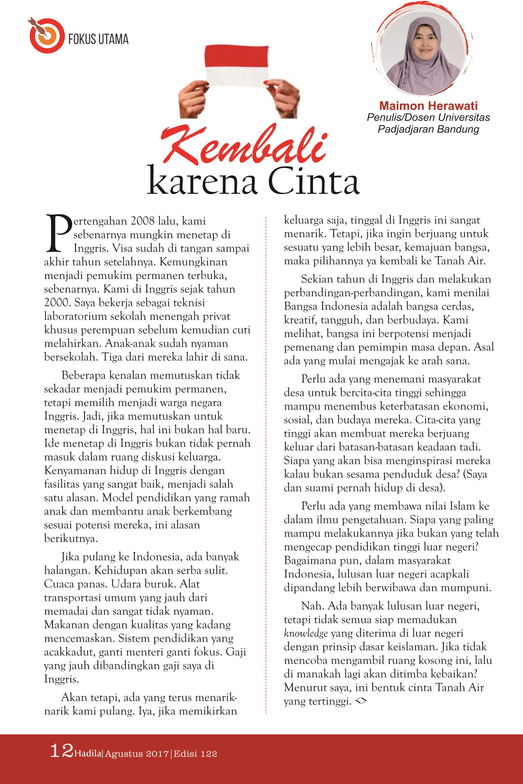 Majalah Hadila - Sahabat Keluarga Menuju Takwa